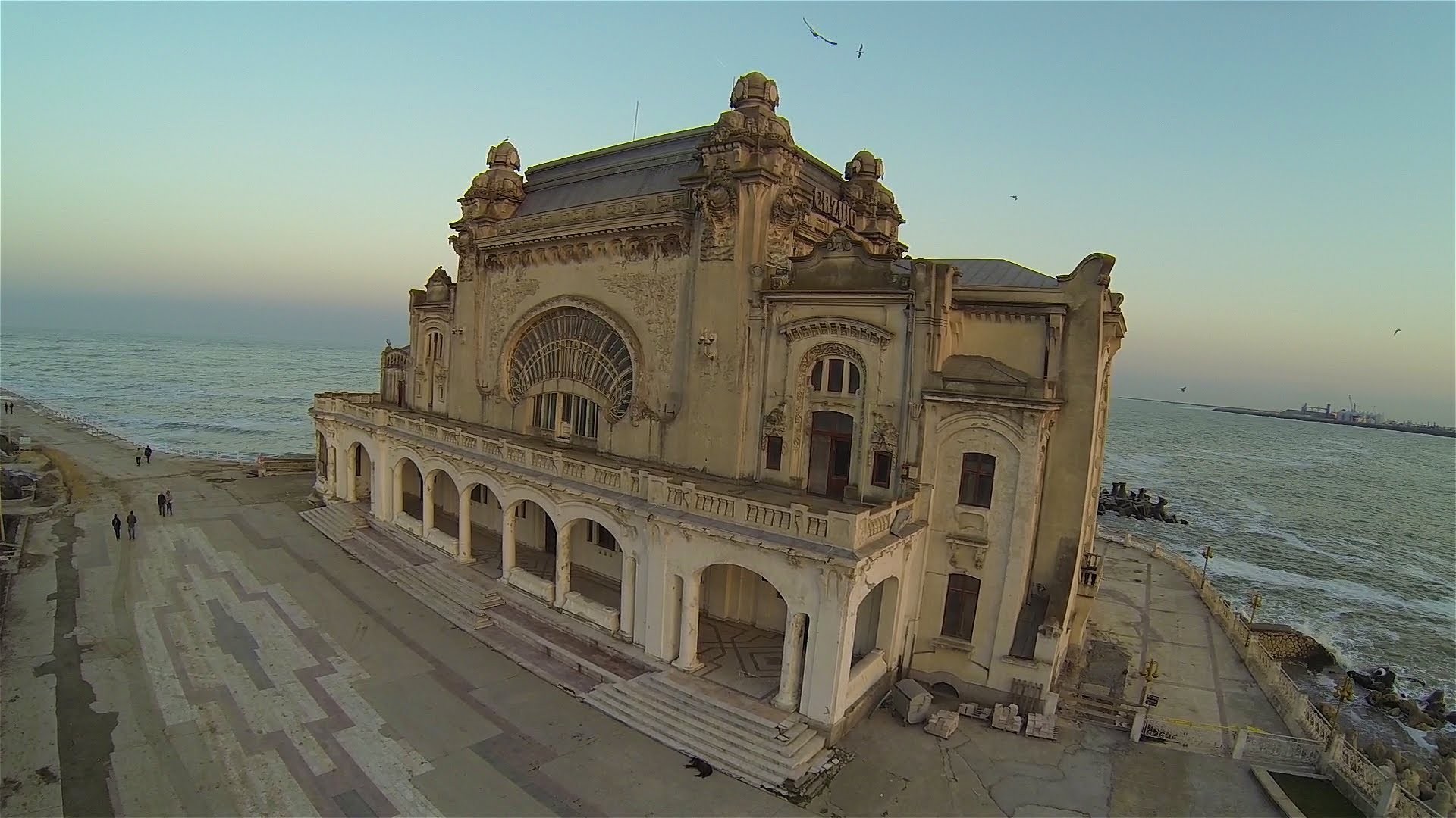 Cazinoul din Constanța - filmare aeriană ⋆ zoso blog